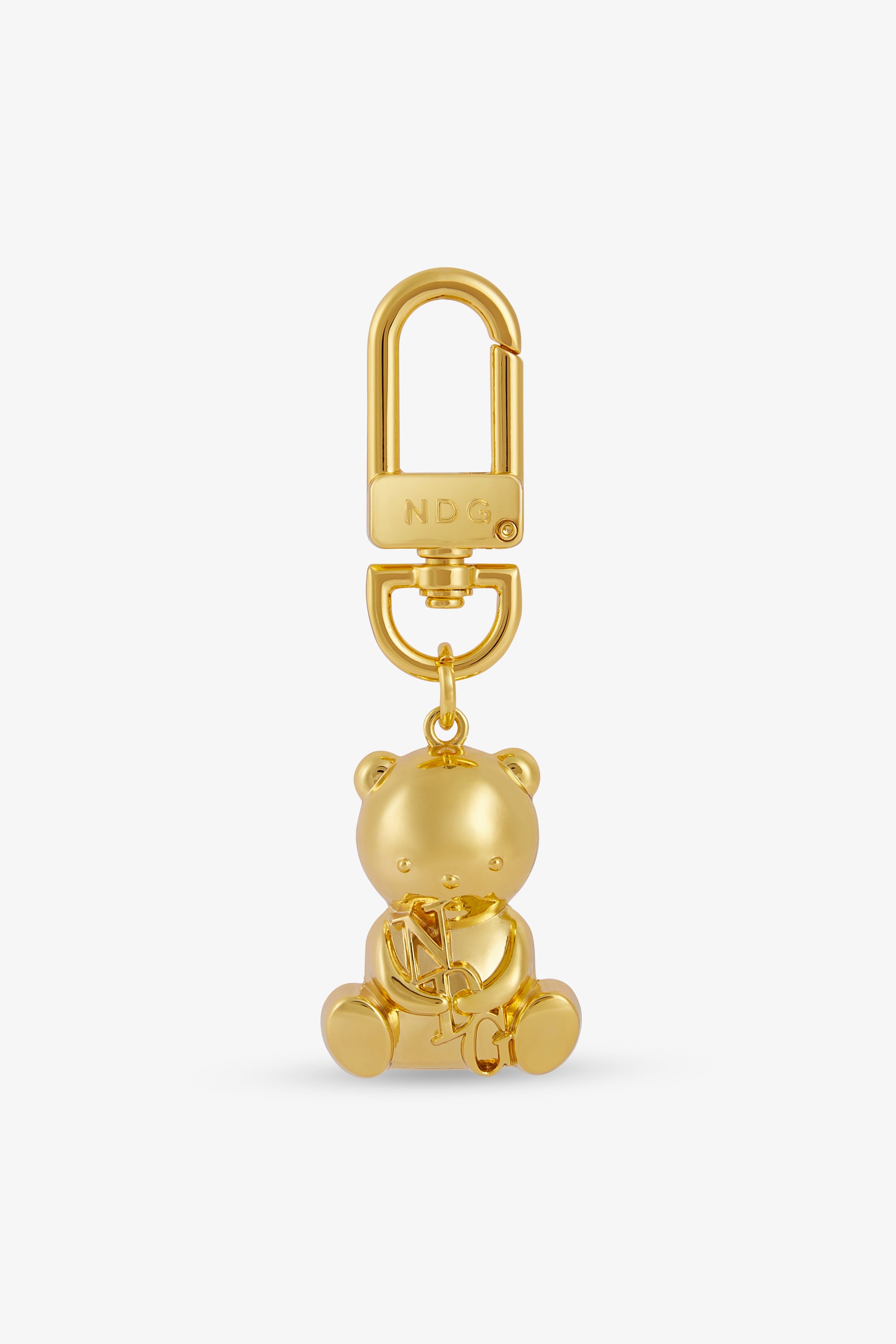 Teddy Bear Gold Keychain – NDG PARIS USA