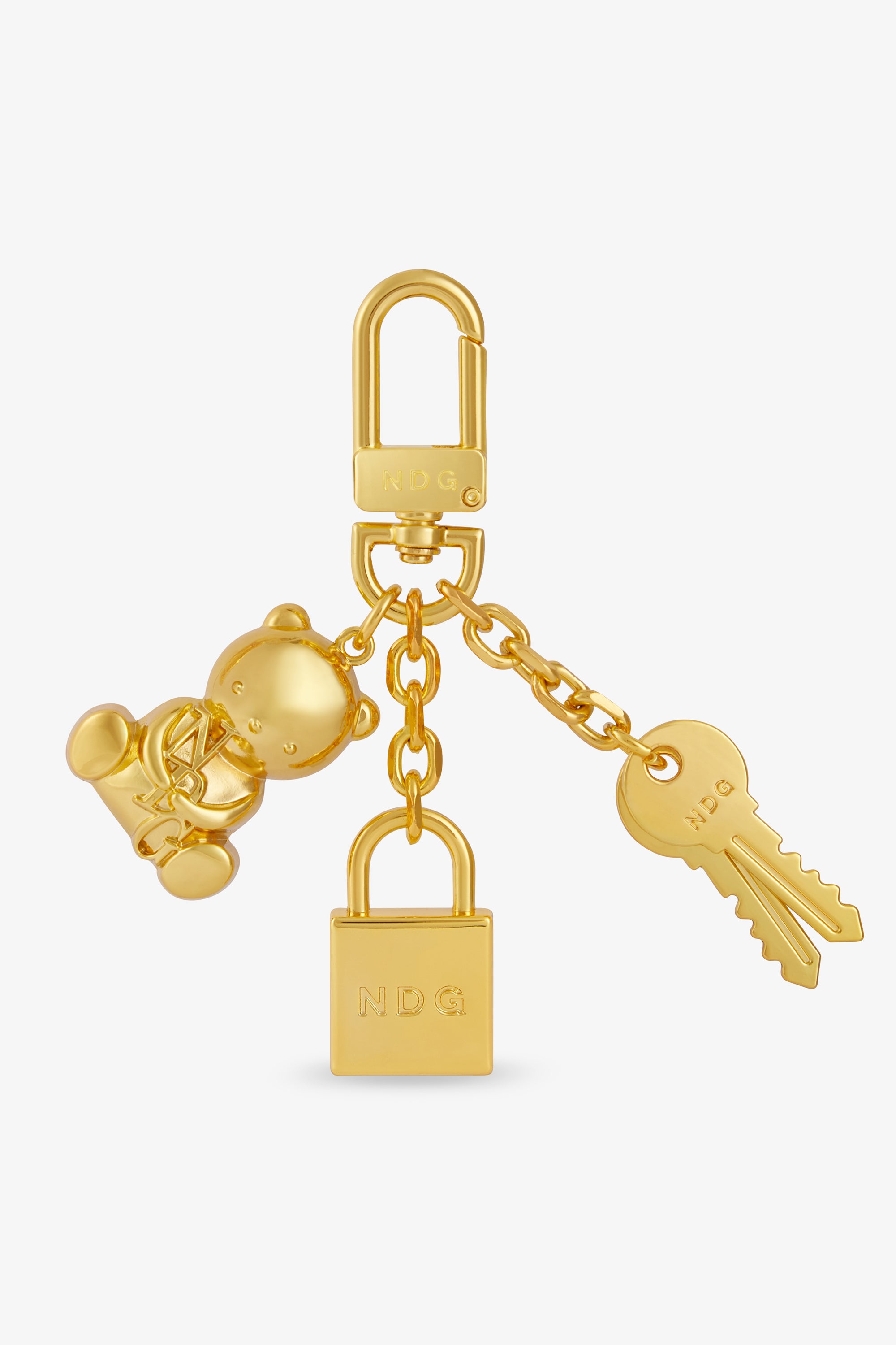 Set 01 Gold Keychain – NDG PARIS USA